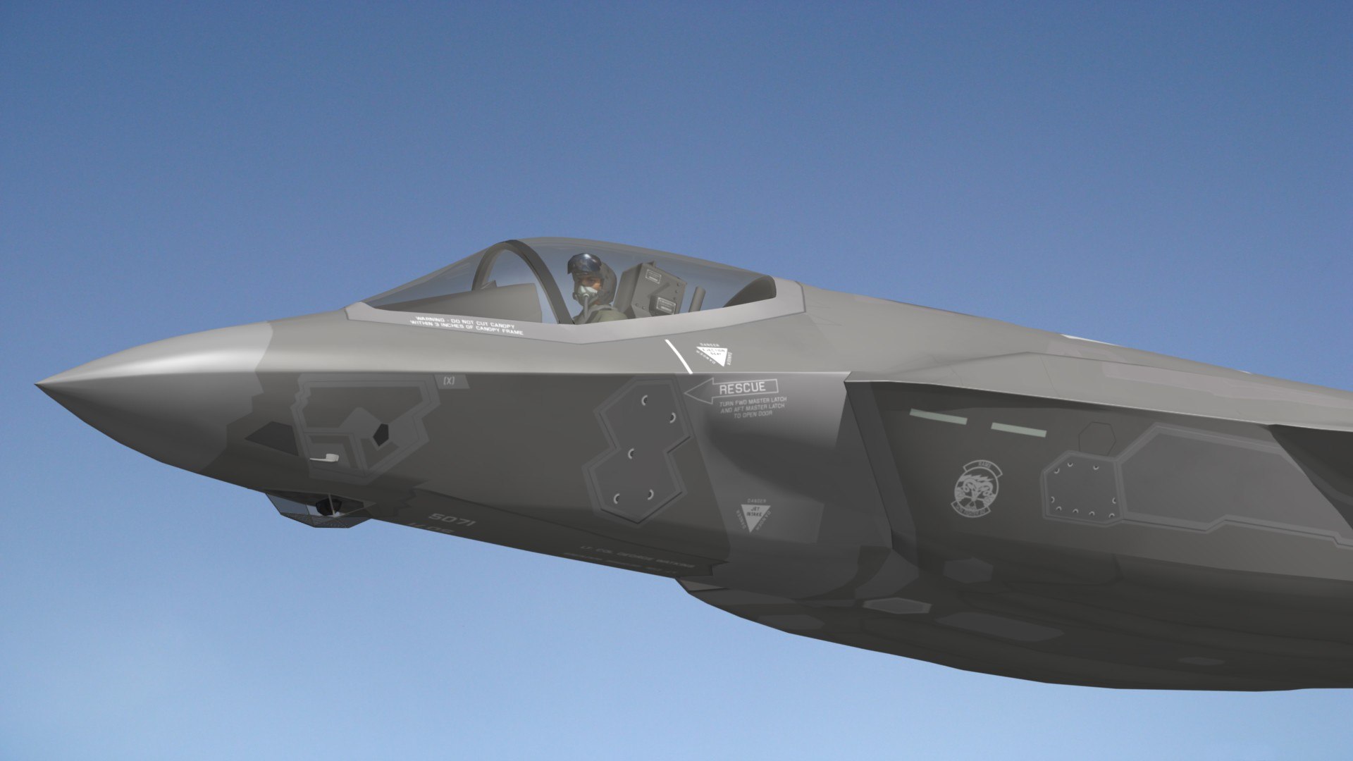F35A Lightning II 3D Model - TurboSquid 1799982