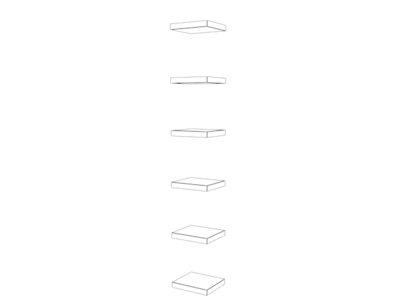 3D Floating Shelf - TurboSquid 1464656