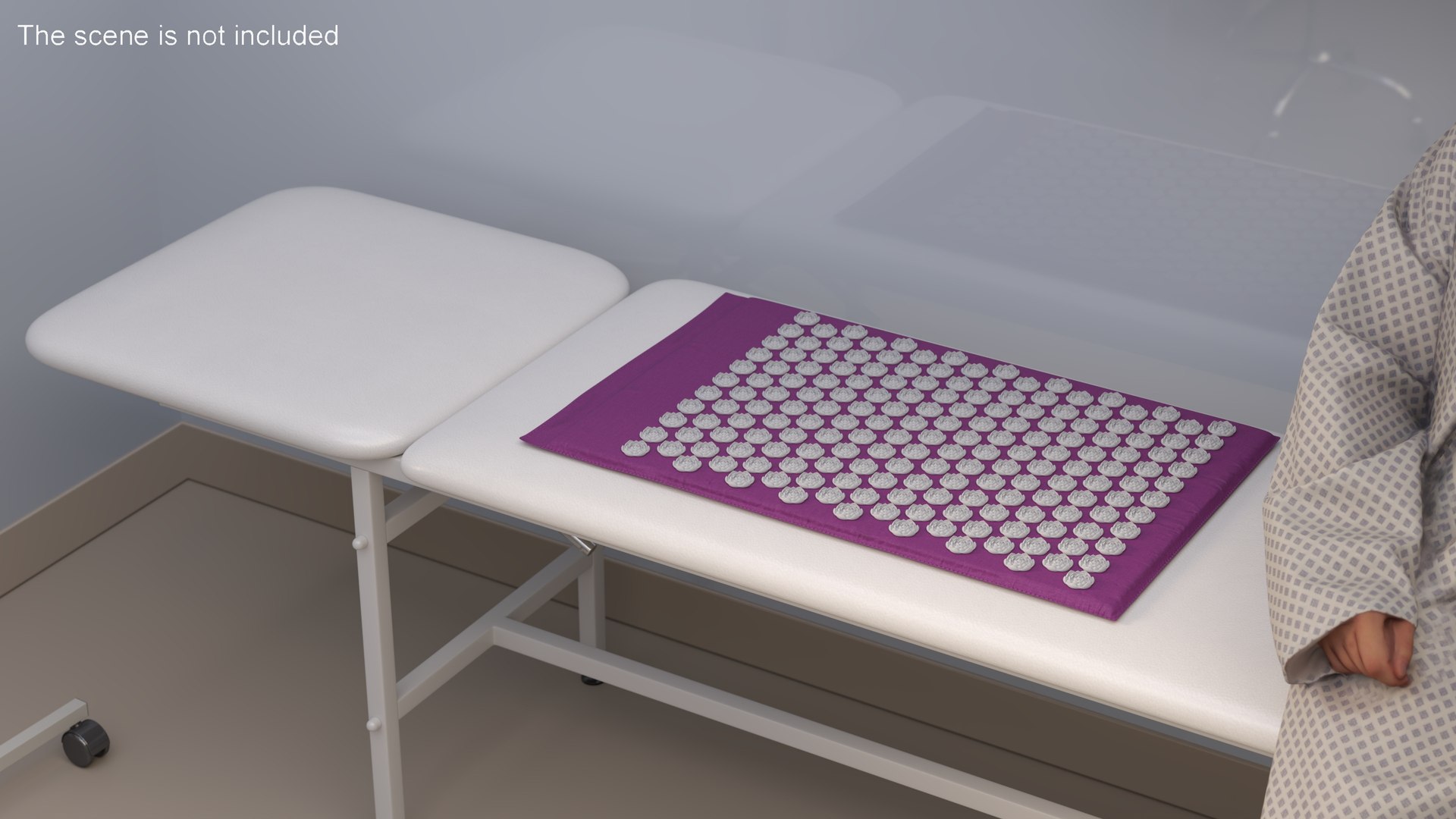 3D Acupuncture Massage Mat Purple - TurboSquid 2236711