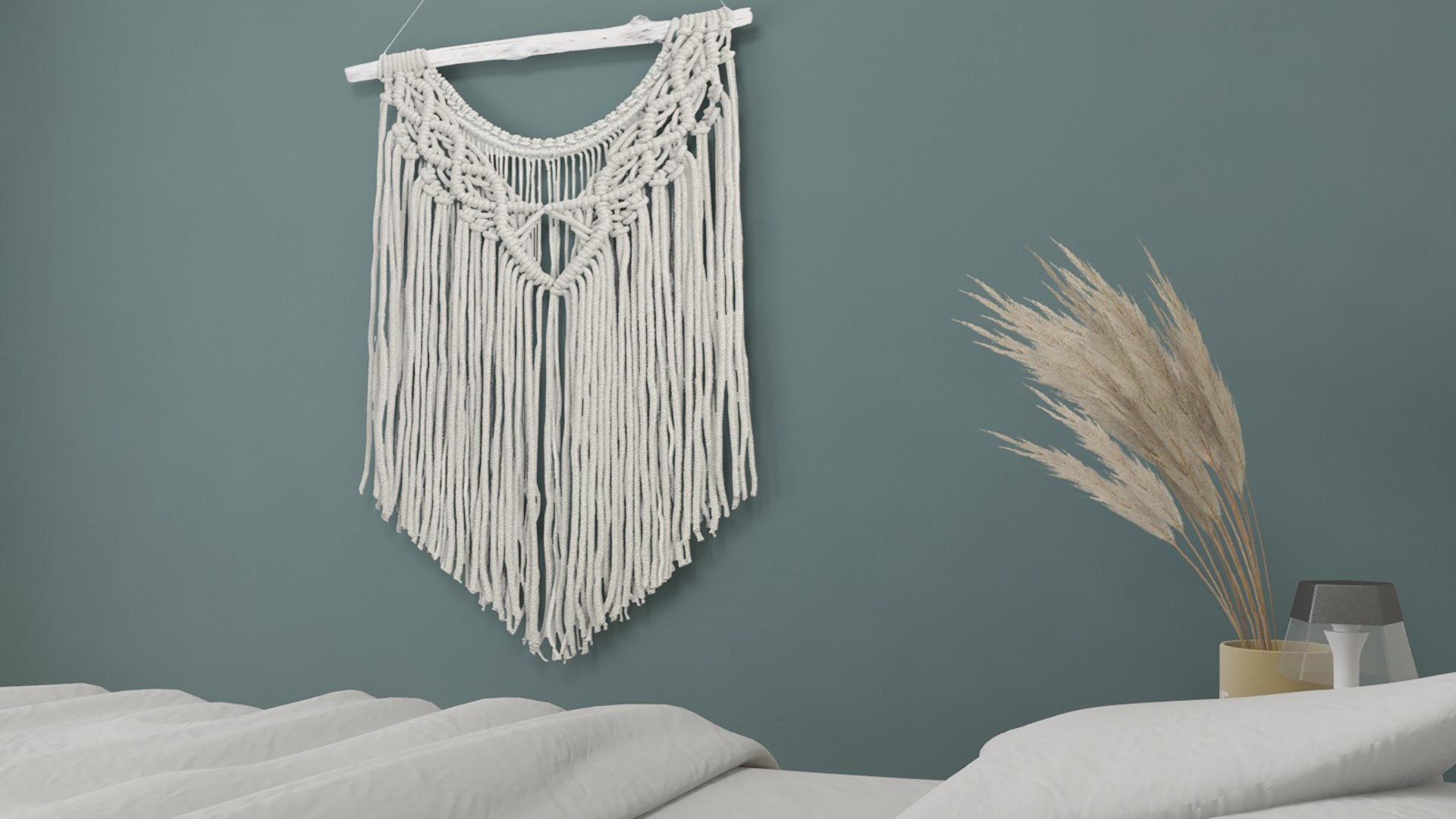 Interior Bedroom Boho 3D - TurboSquid 1681450