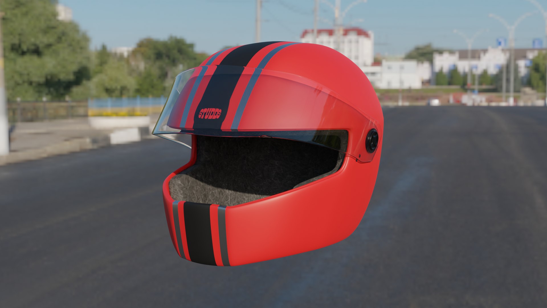 3D Motor Helmet model - TurboSquid 2015017