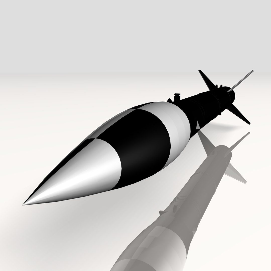 3d Model Of Nuclear Missile Army