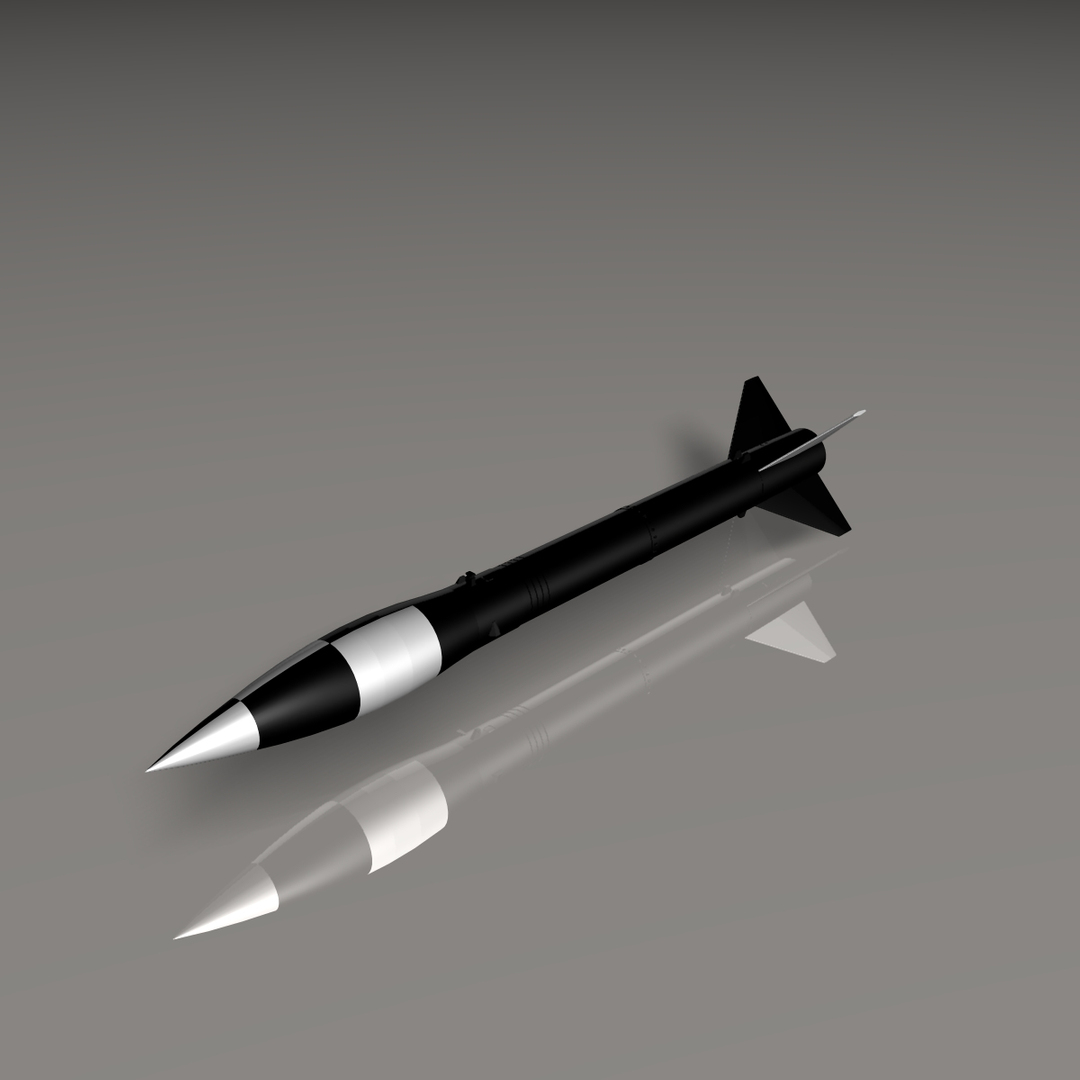 3d Model Of Nuclear Missile Army