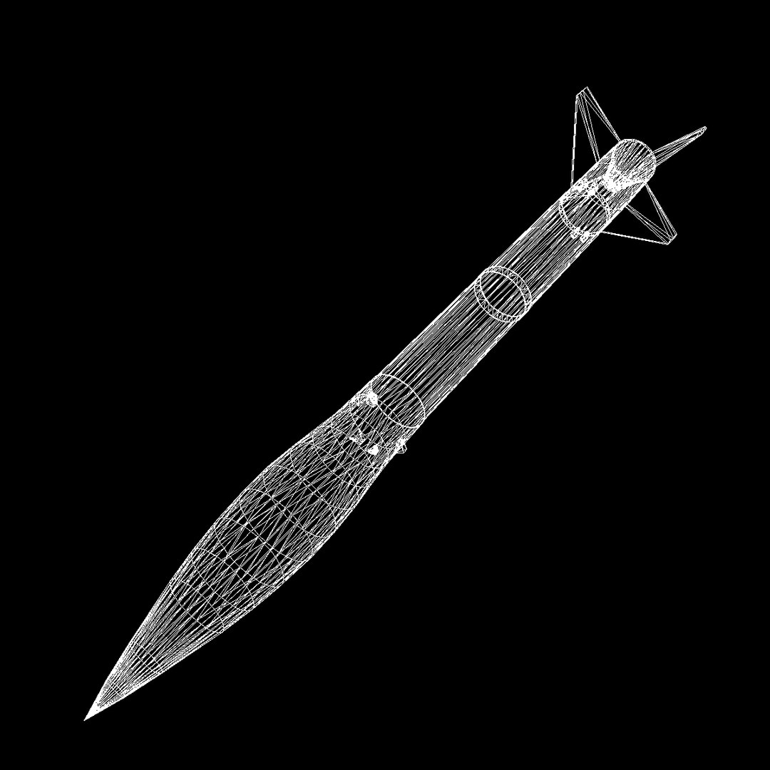 3d Model Of Nuclear Missile Army