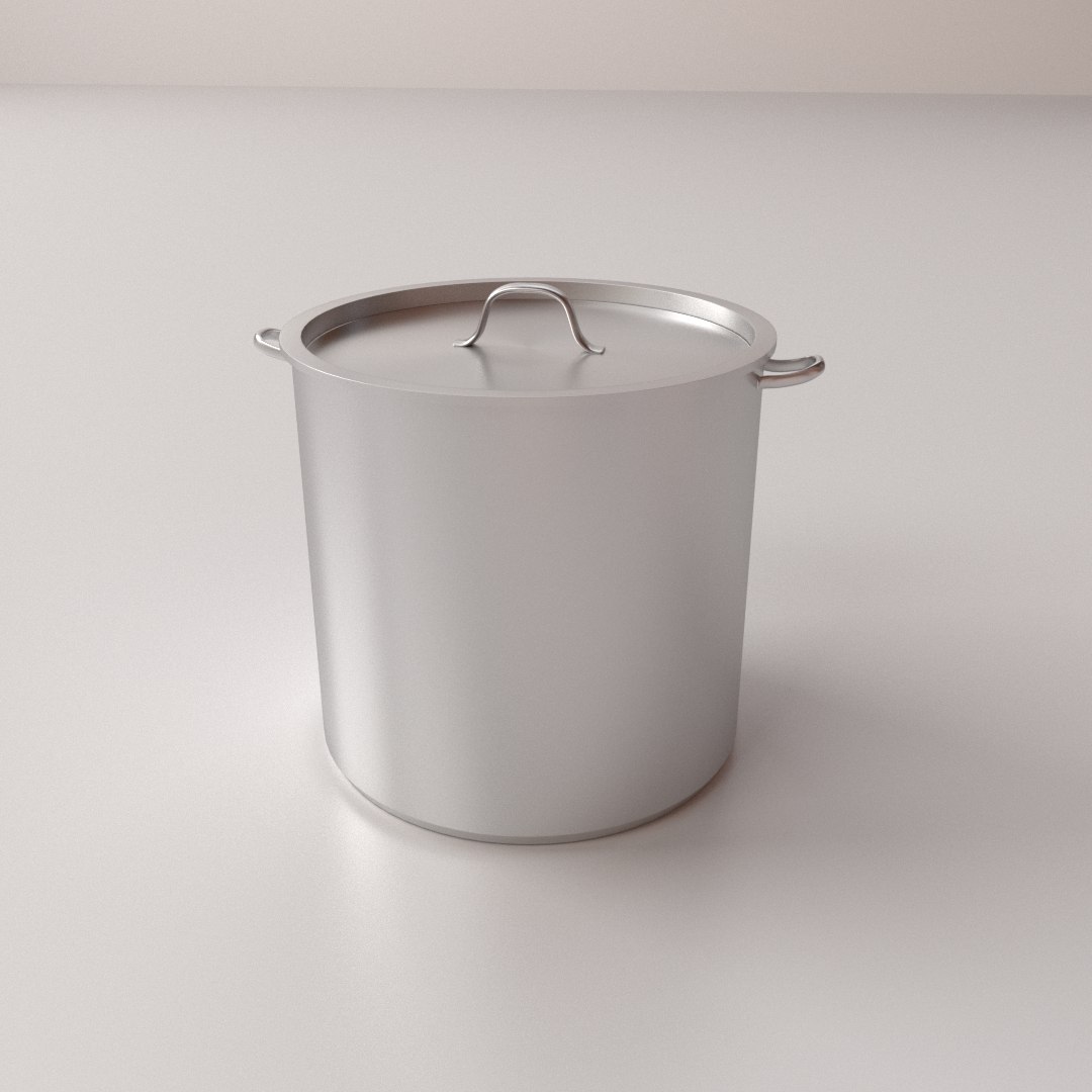 Stock Pot 3D Model - TurboSquid 1363514