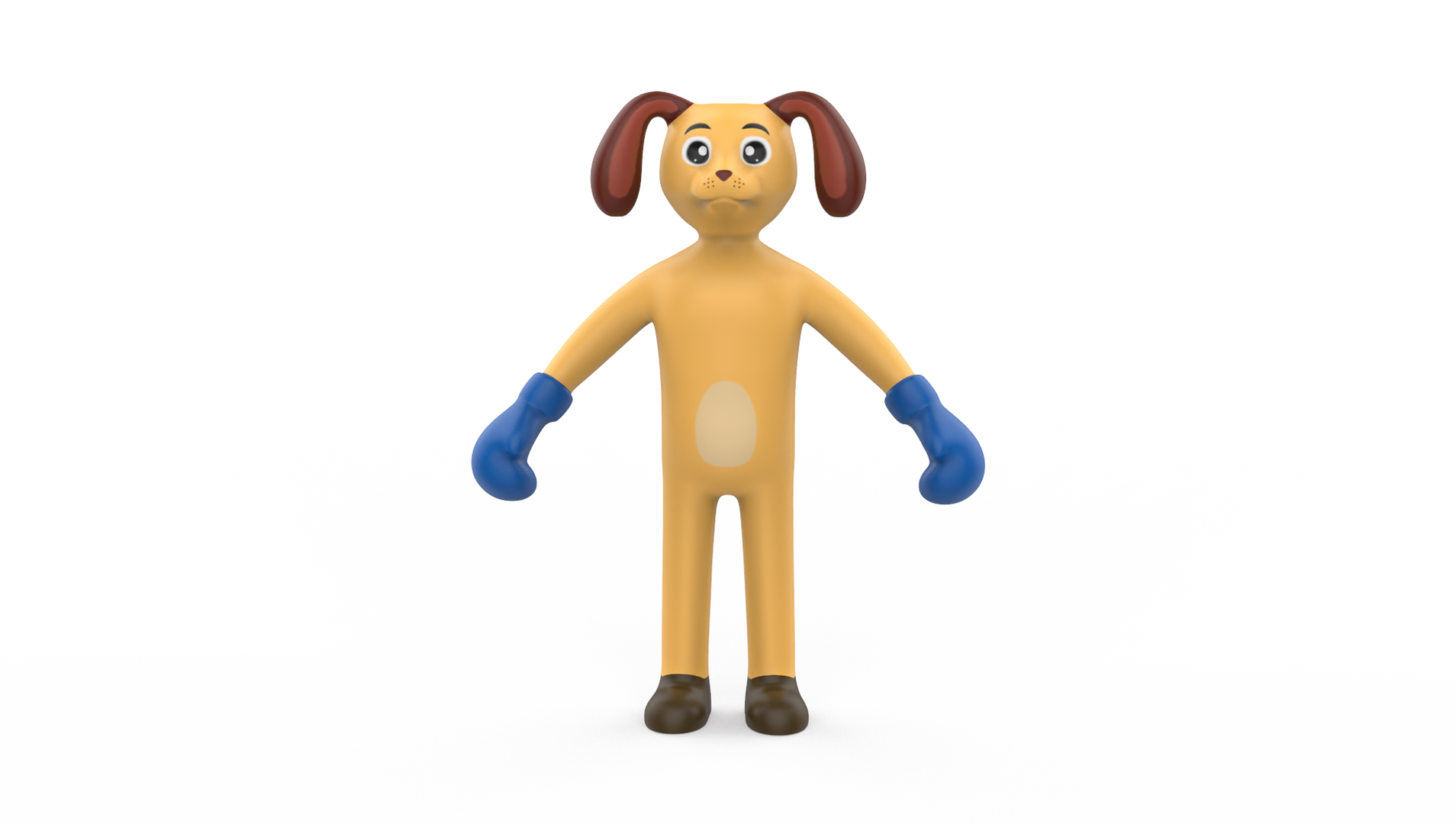 3D Boxing Dog Animal Animated Model - TurboSquid 2168280