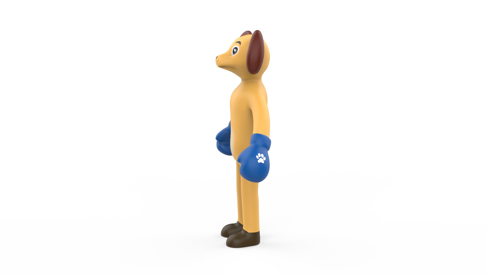3D Boxing Dog Animal Animated Model - TurboSquid 2168280