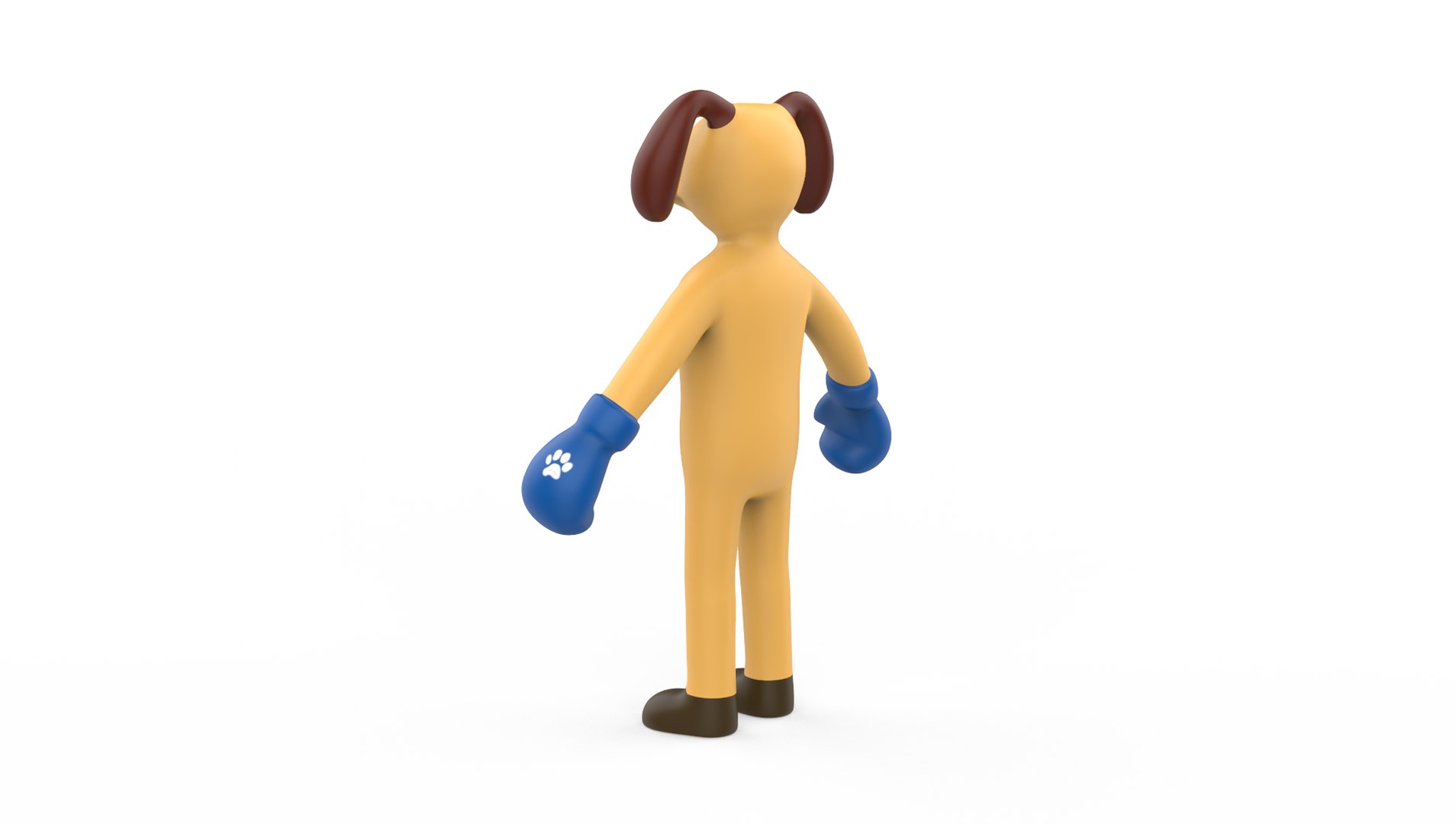 3D Boxing Dog Animal Animated Model - TurboSquid 2168280