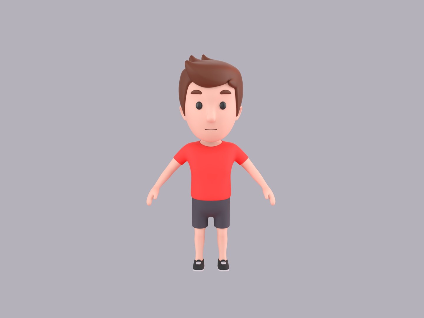 3D Cartoon Male Character Rigged 001 Model - TurboSquid 2364949