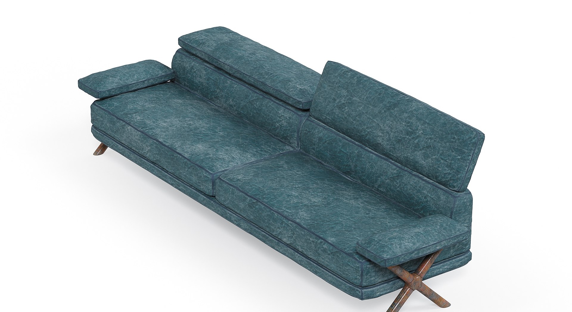 Industrial style Sofa2022MAX model - TurboSquid 2074208