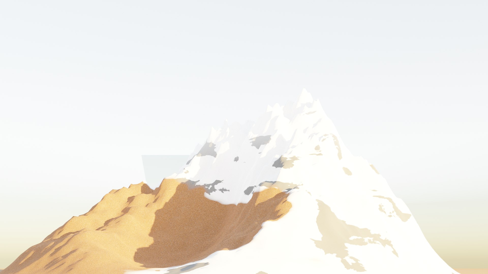 Mountain Model - TurboSquid 1954831