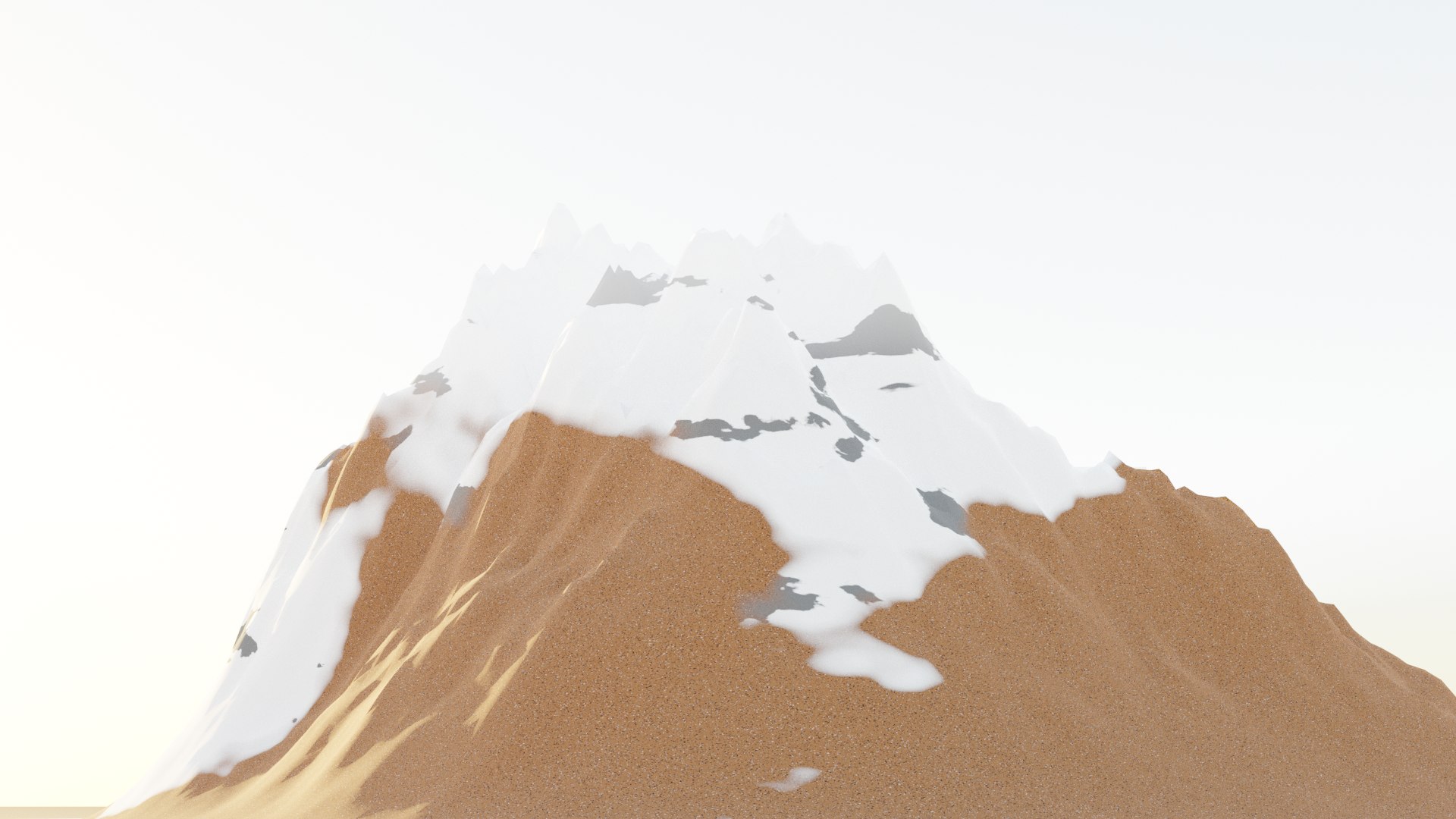 Mountain Model - TurboSquid 1954831