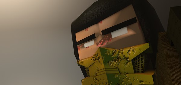 minecraft scorpion 3d c4d