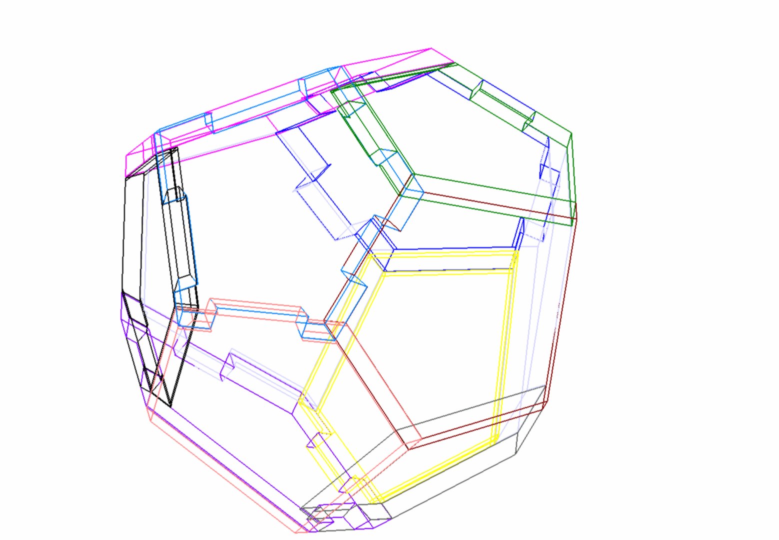 Tetartoid Dodecahedron 3D Model - TurboSquid 1433097