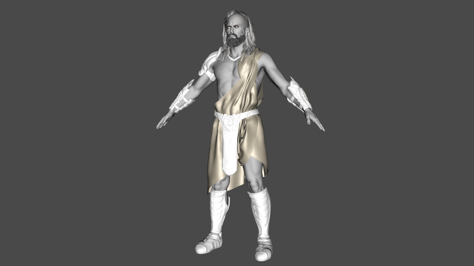 Zeus - King Of Gods Rigged Low-poly 3D Model 3D - TurboSquid 2387101