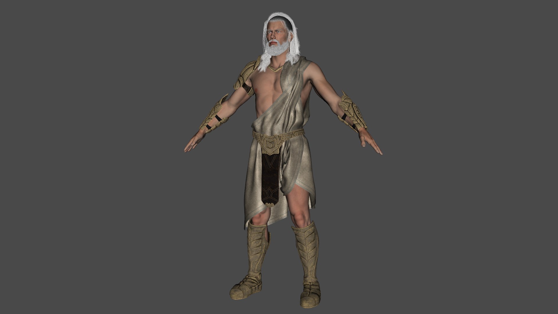 Zeus - King Of Gods Rigged Low-poly 3D Model 3D - TurboSquid 2387101