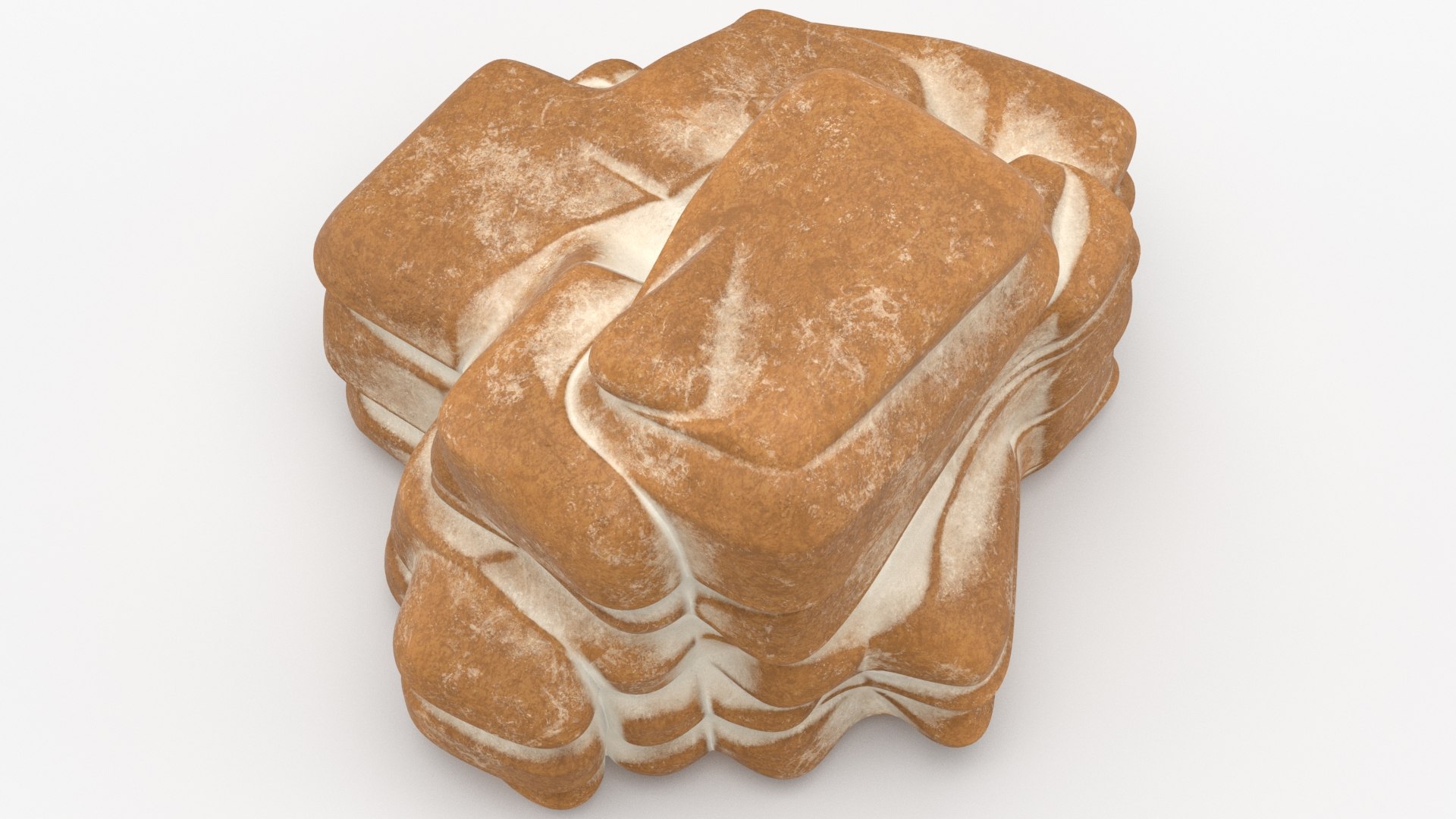 3D Cartoon Stone 02 Color 3 Model - TurboSquid 1770650