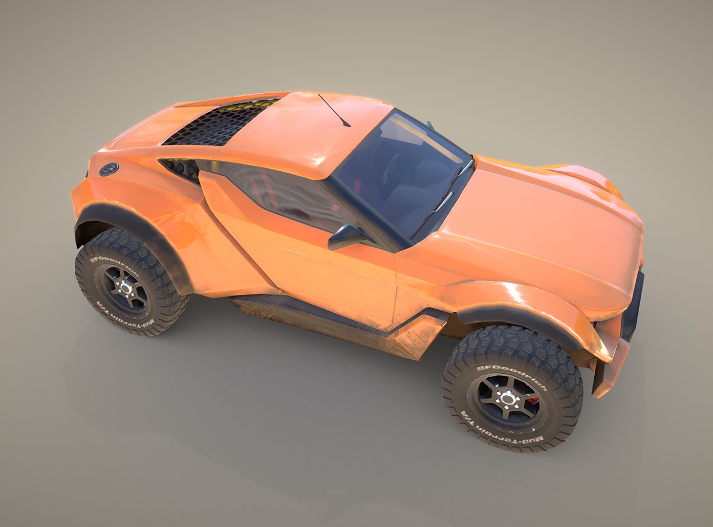 3d Model Zarooq Sand Racer