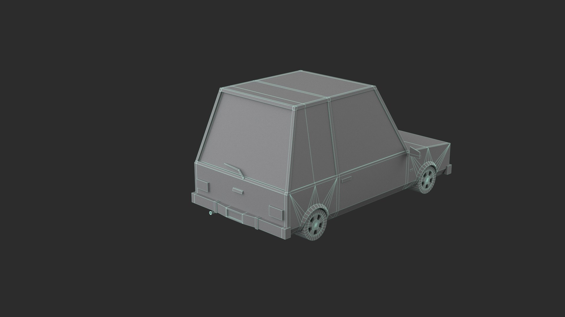 Cartoon Car Hatchback 3D - TurboSquid 1850846