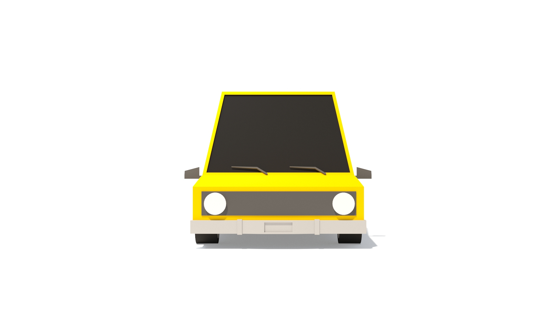 Cartoon Car Hatchback 3D - TurboSquid 1850846