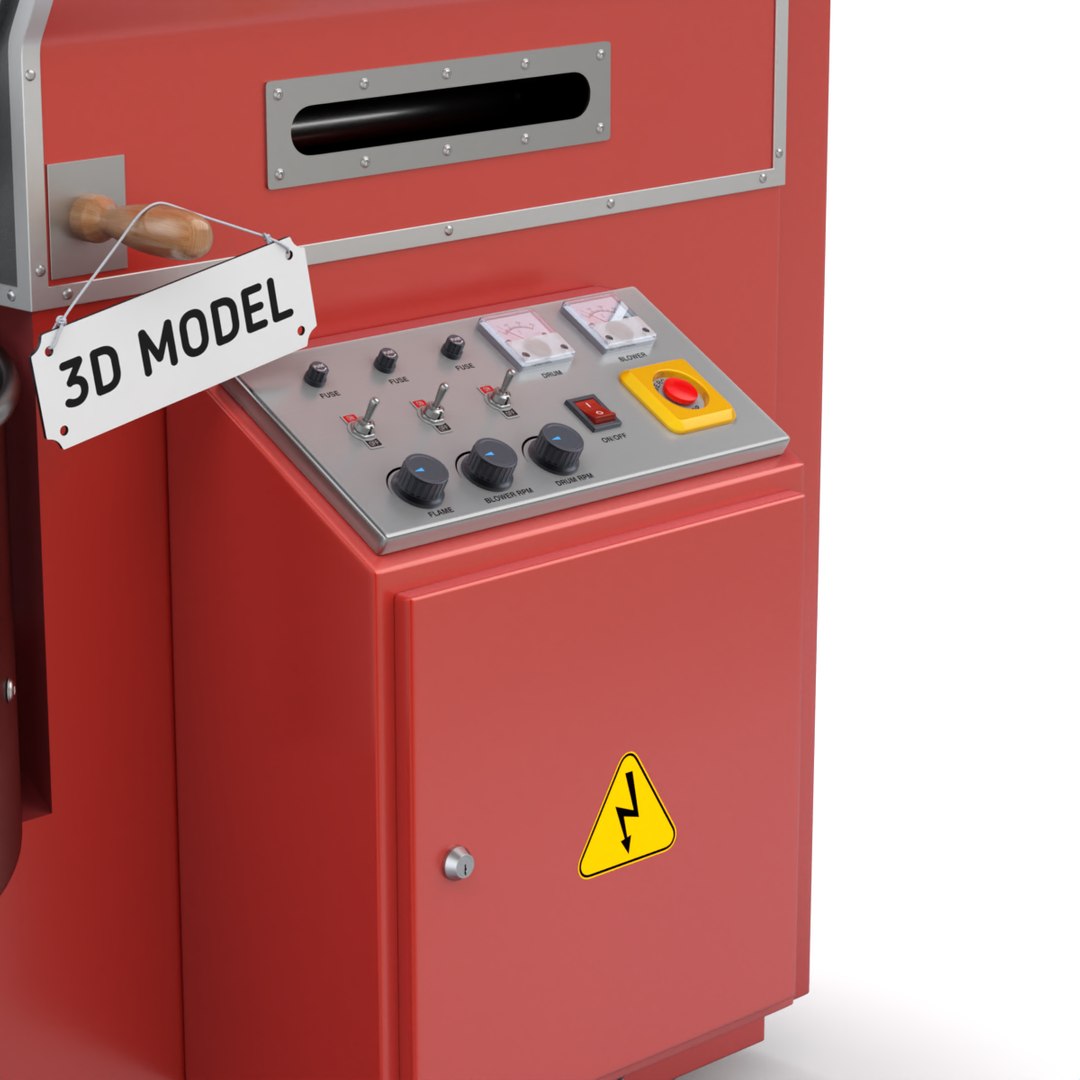 3D Model Coffee Roaster - TurboSquid 2230872
