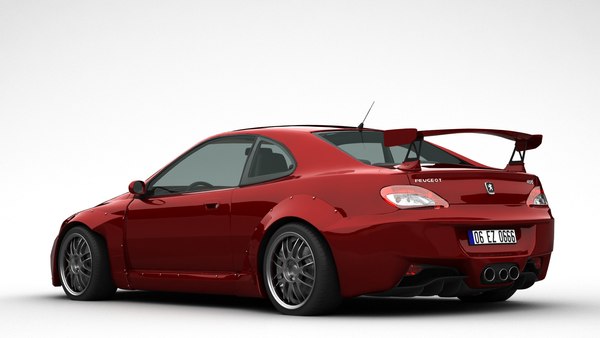 푸조 406 쿠페 로켓 버니 3D 모델 - TurboSquid 2010905