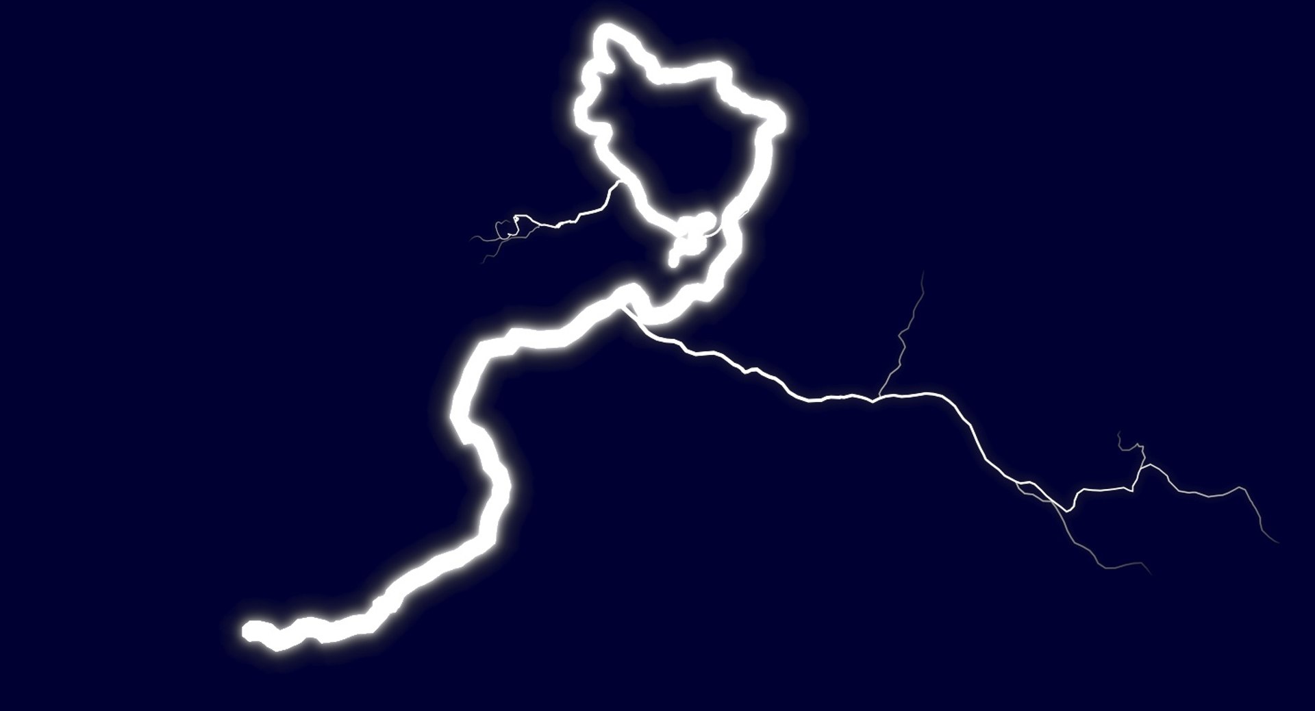 3D Realistic Cloud to Ground Lightning - CG-13 model - TurboSquid 2176409