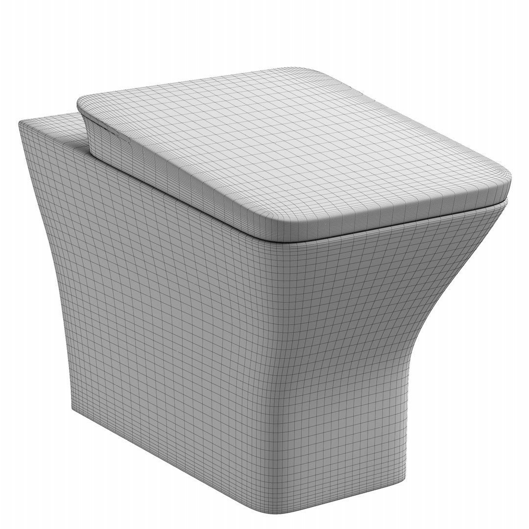 Toilet floor ewc model - TurboSquid 1690067