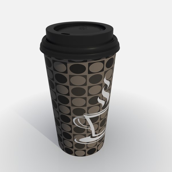 3D coffee cup model - TurboSquid 1198078
