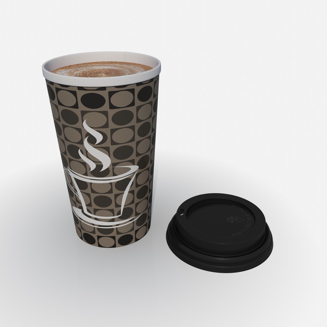 3D Coffee Cup Model - TurboSquid 1198078