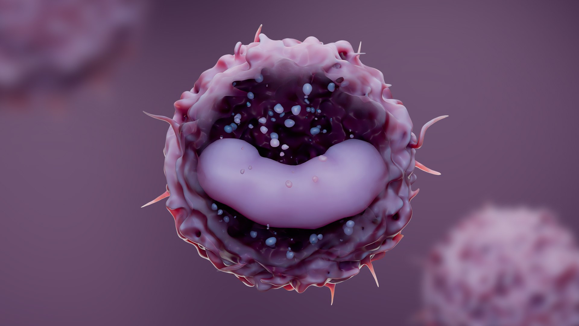 3D Monocyte White Cell - TurboSquid 2344854