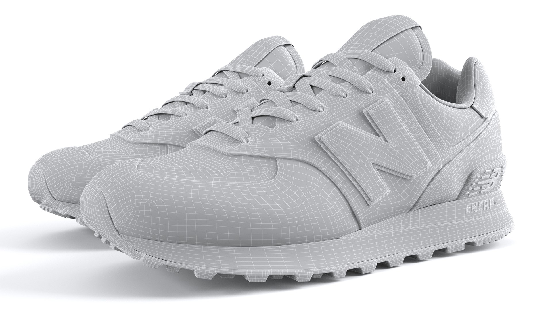 3D new balance 574 PBR model - TurboSquid 2131455