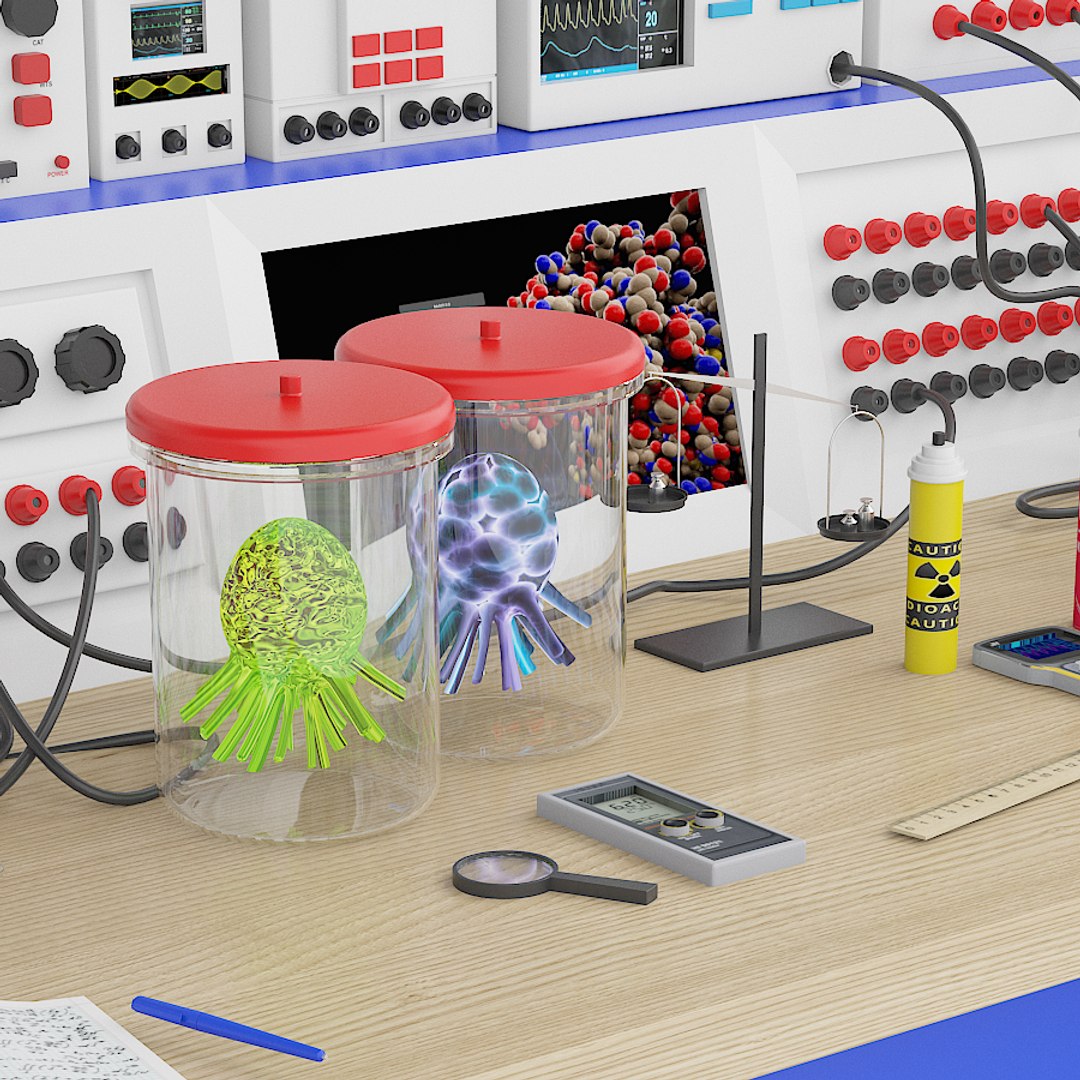 Medical Laboratory Set 3 3D Model - TurboSquid 1538484