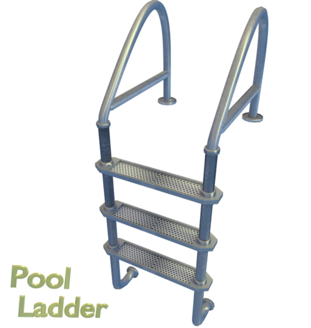 3D Pool Ladder Higy - TurboSquid 1184144
