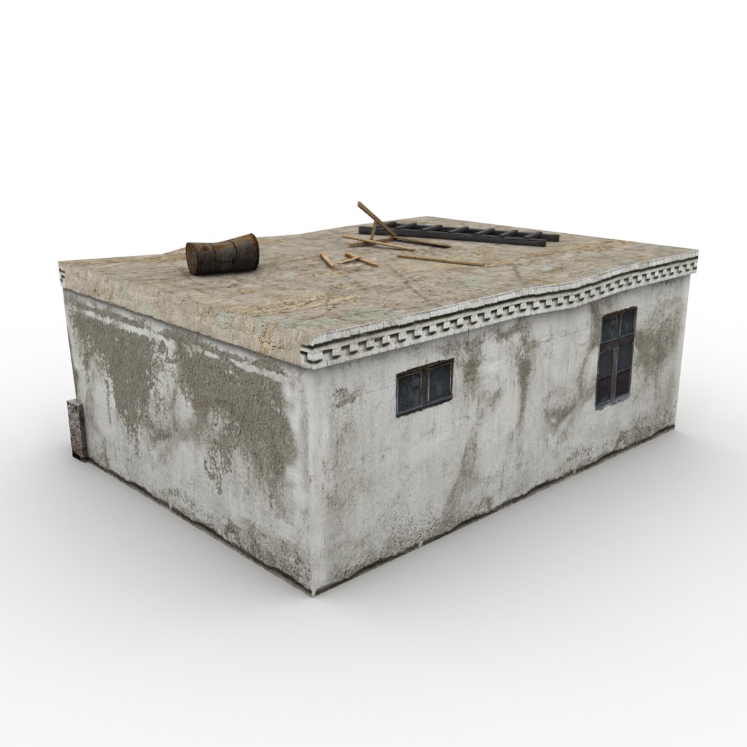 3d Old House Model