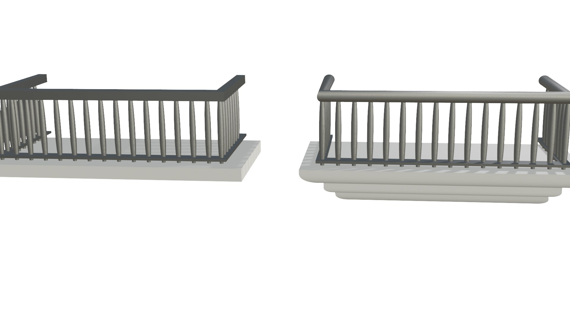 3D Model Balcony - TurboSquid 1692270