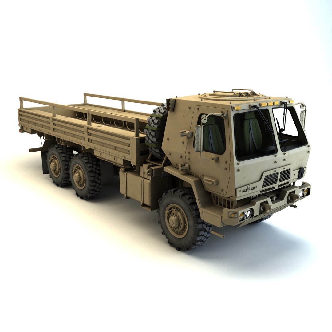 3d oshkosh fmtv 6x6 m1085