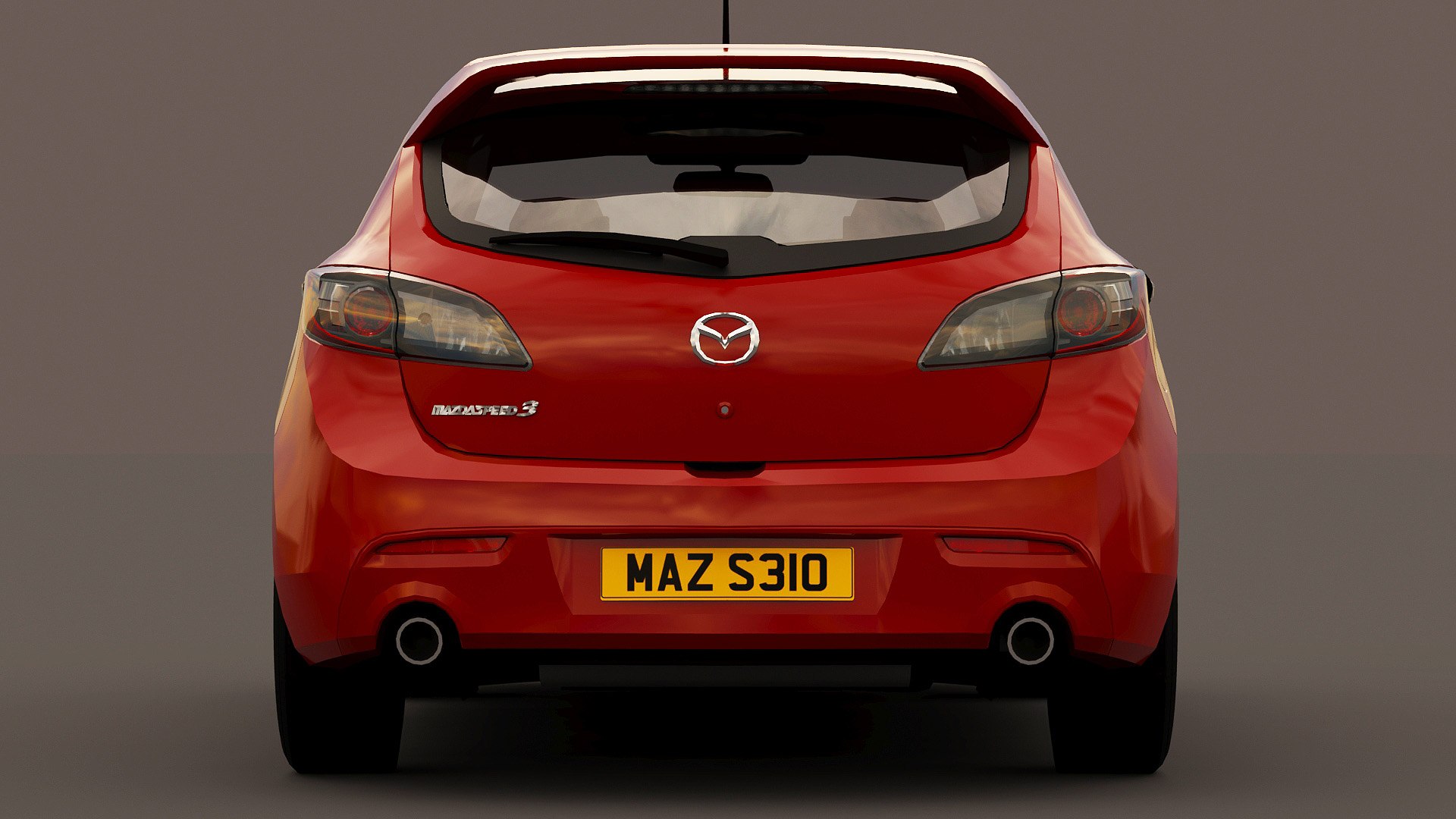 3D Mazda Mazdaspeed 3 2010 - TurboSquid 2157817