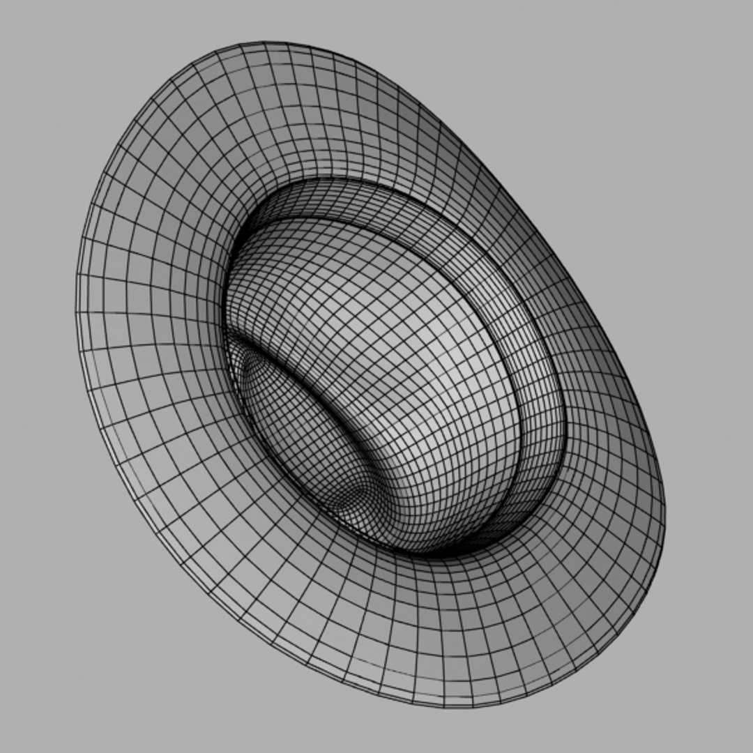 Fedora Hat 3d Model