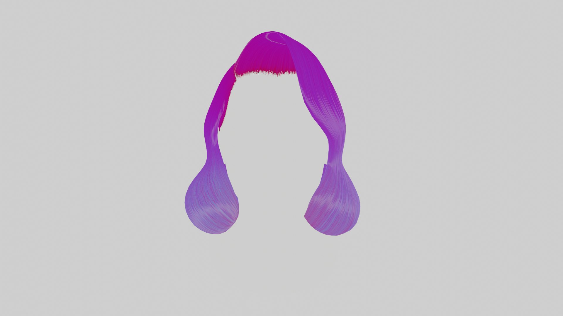 3D Model Hair Shiny - TurboSquid 1824906