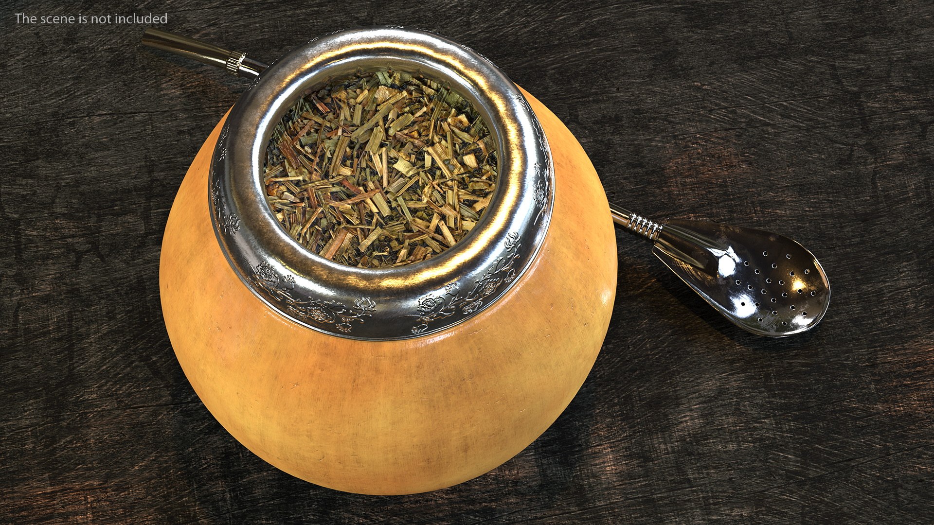 Yerba Mate Orange Model - TurboSquid 1861009