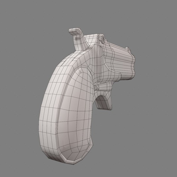 modelo 3d Derringer Gun - TurboSquid 1304633