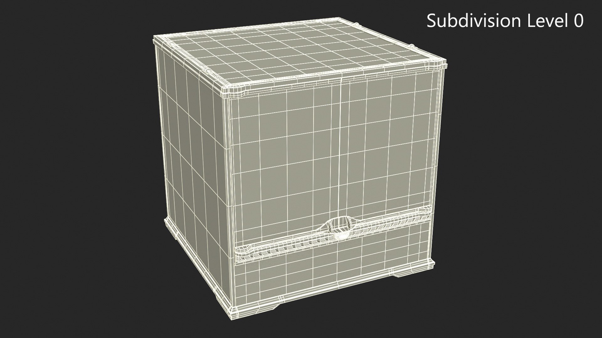 Small Cubic Terrarium With Plants Model - TurboSquid 2146533