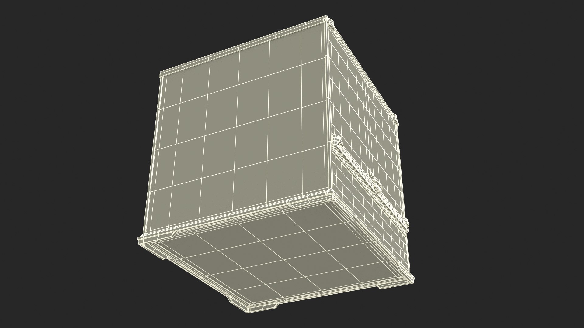Small Cubic Terrarium With Plants Model - TurboSquid 2146533