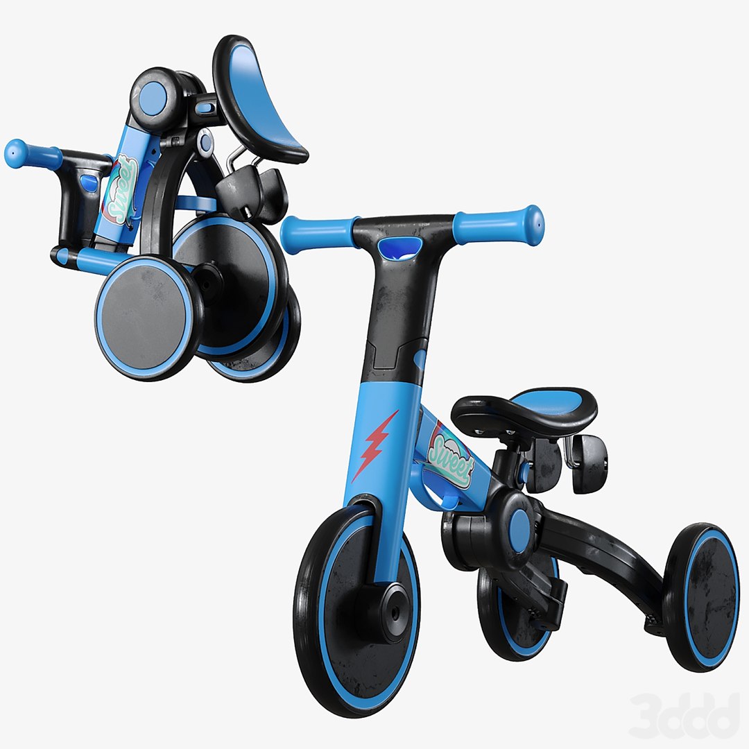 Balance Bike 3D Model - TurboSquid 2364937
