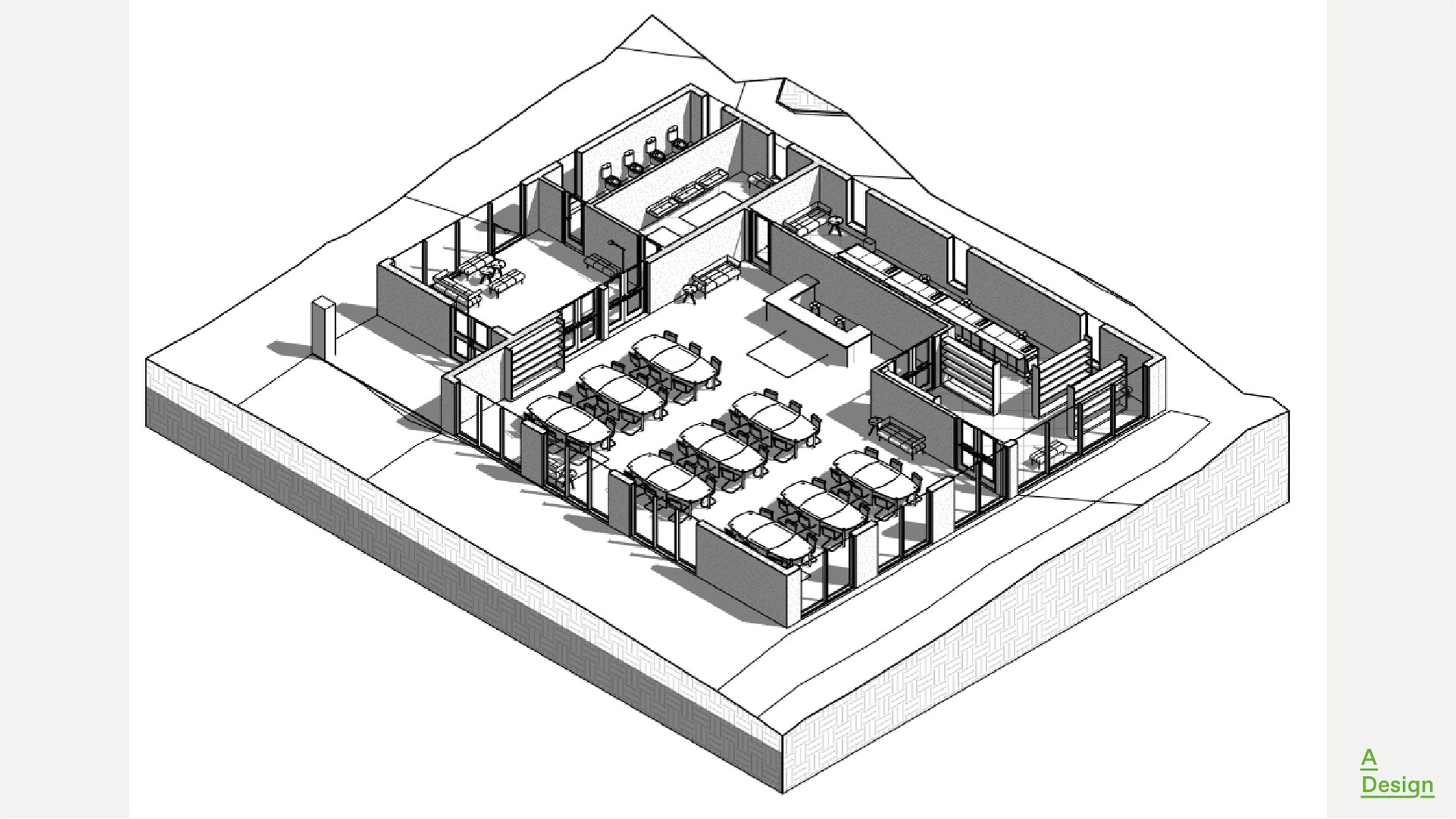 3D Canteen - Revit Model - TurboSquid 2018282