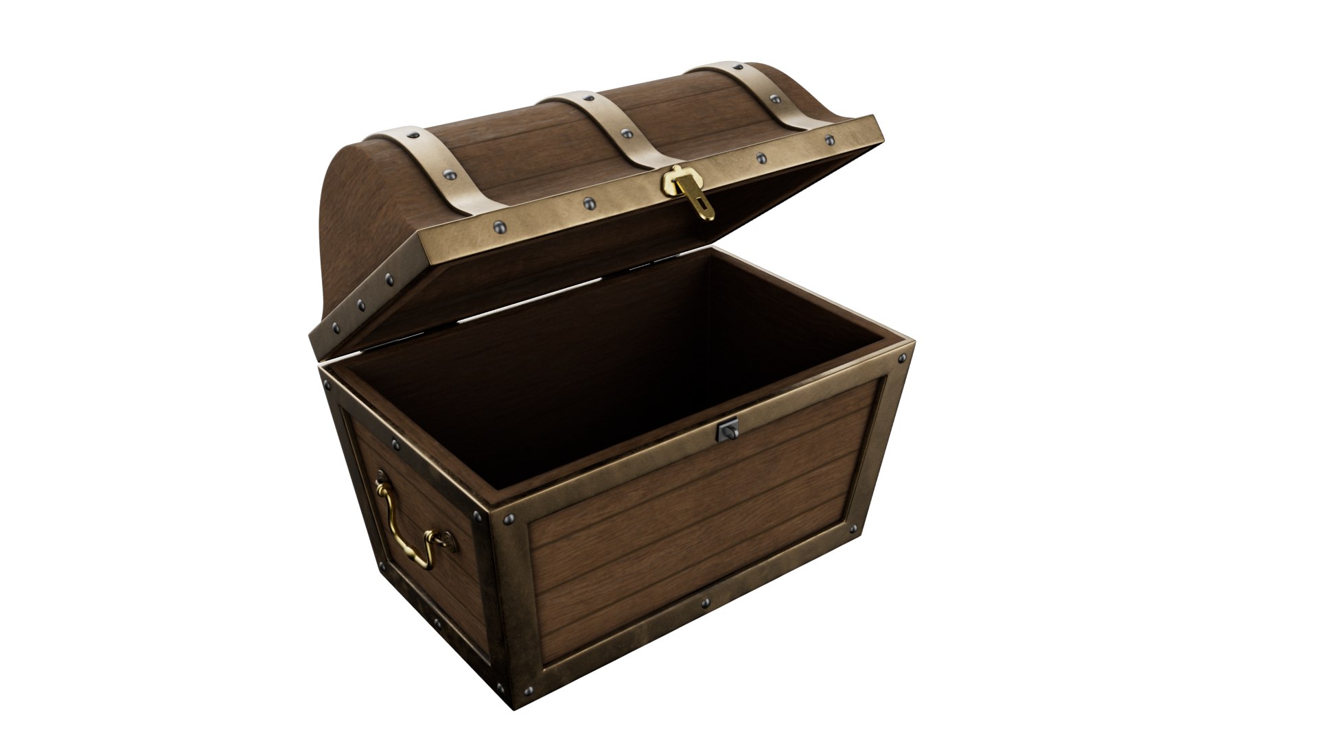 Treasure Box And Seashell 3D Model - TurboSquid 2343700