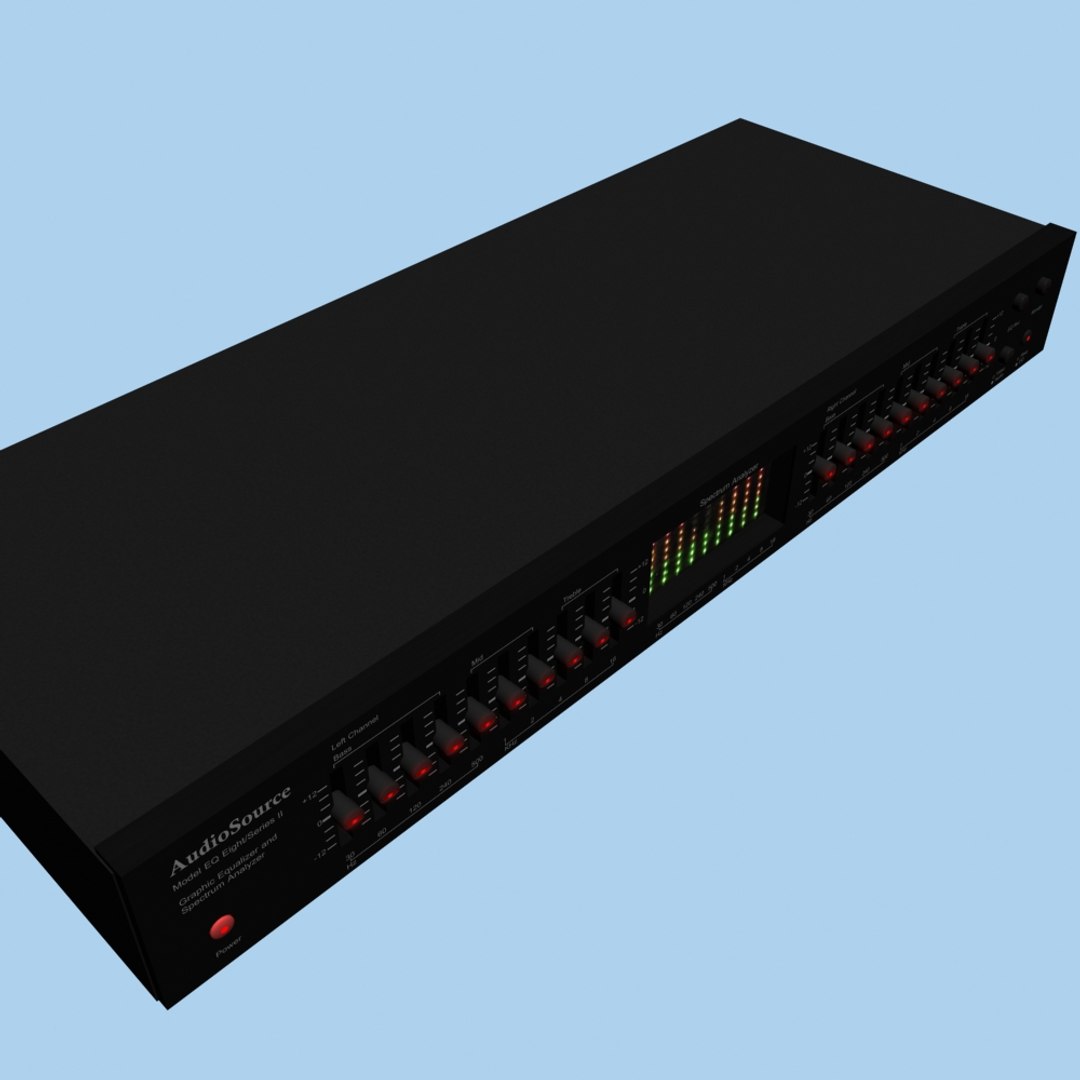 Graphic Equalizer Eq 3d Model