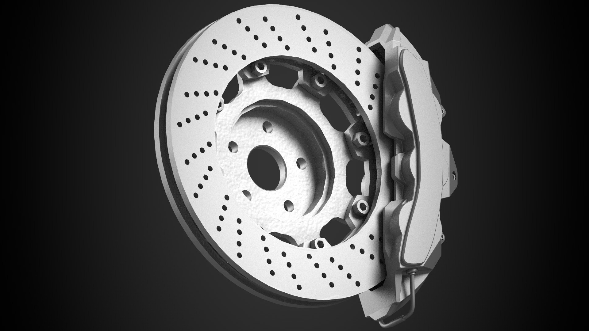 3D Disk Brake model - TurboSquid 1955010