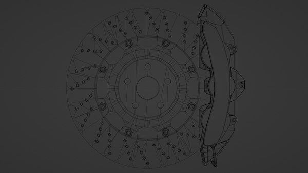 3D Disk Brake model - TurboSquid 1955010